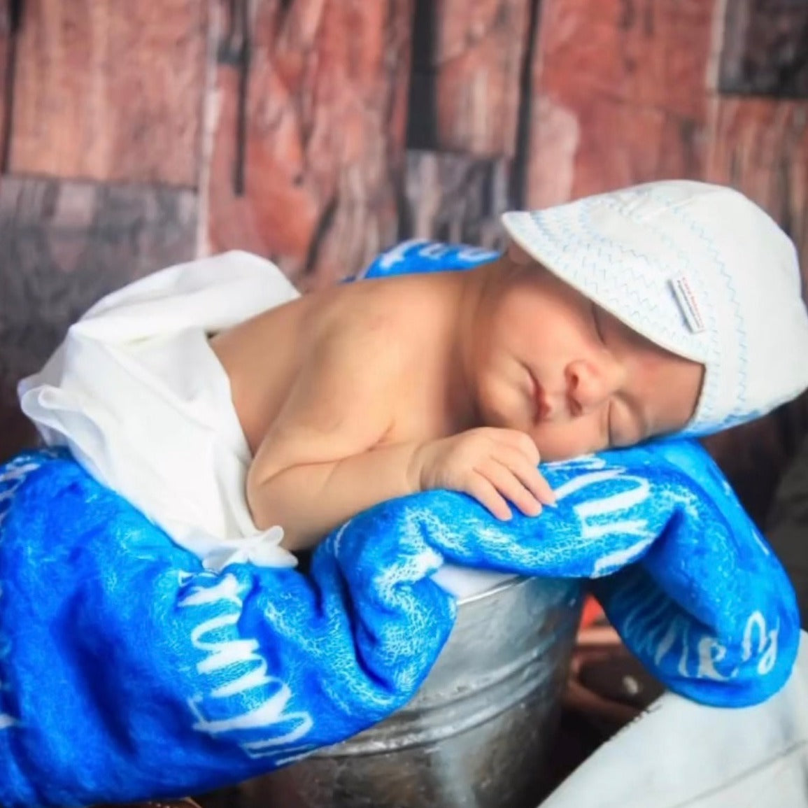 White Welding Cap for Babies & Infants - Pipeliners Cloud