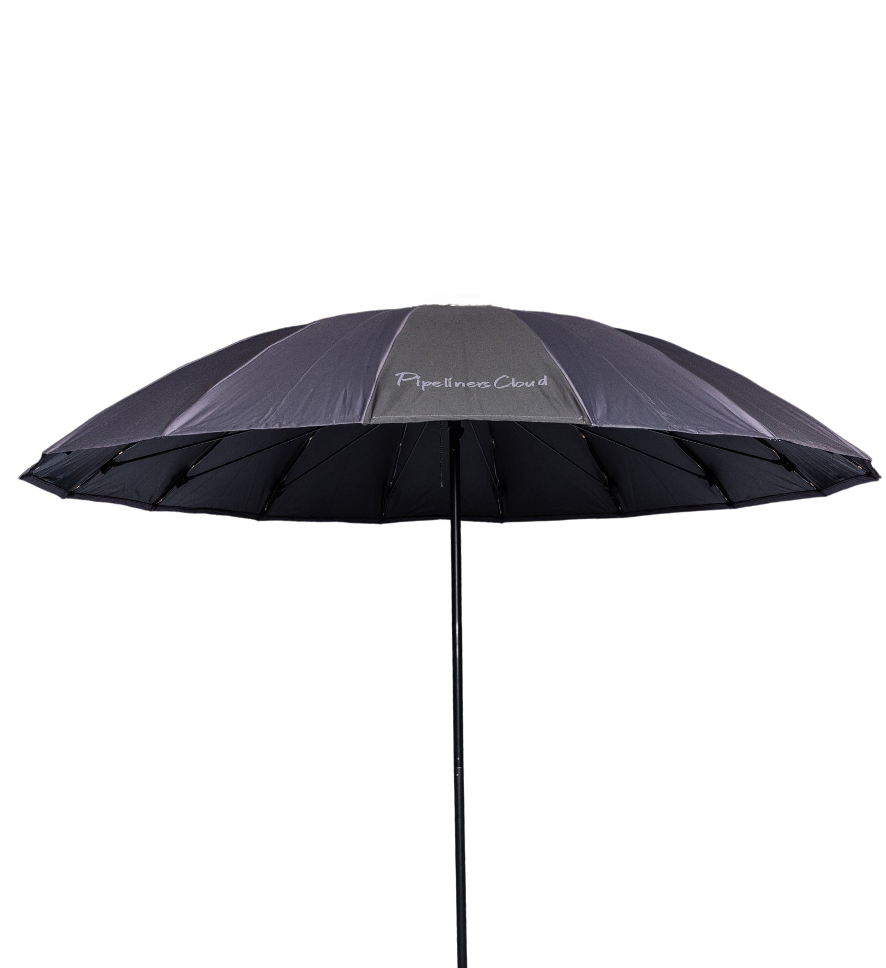 Grey 10' Heavy Duty Pipeliners Cloud Umbrella - Pipeliners Cloud