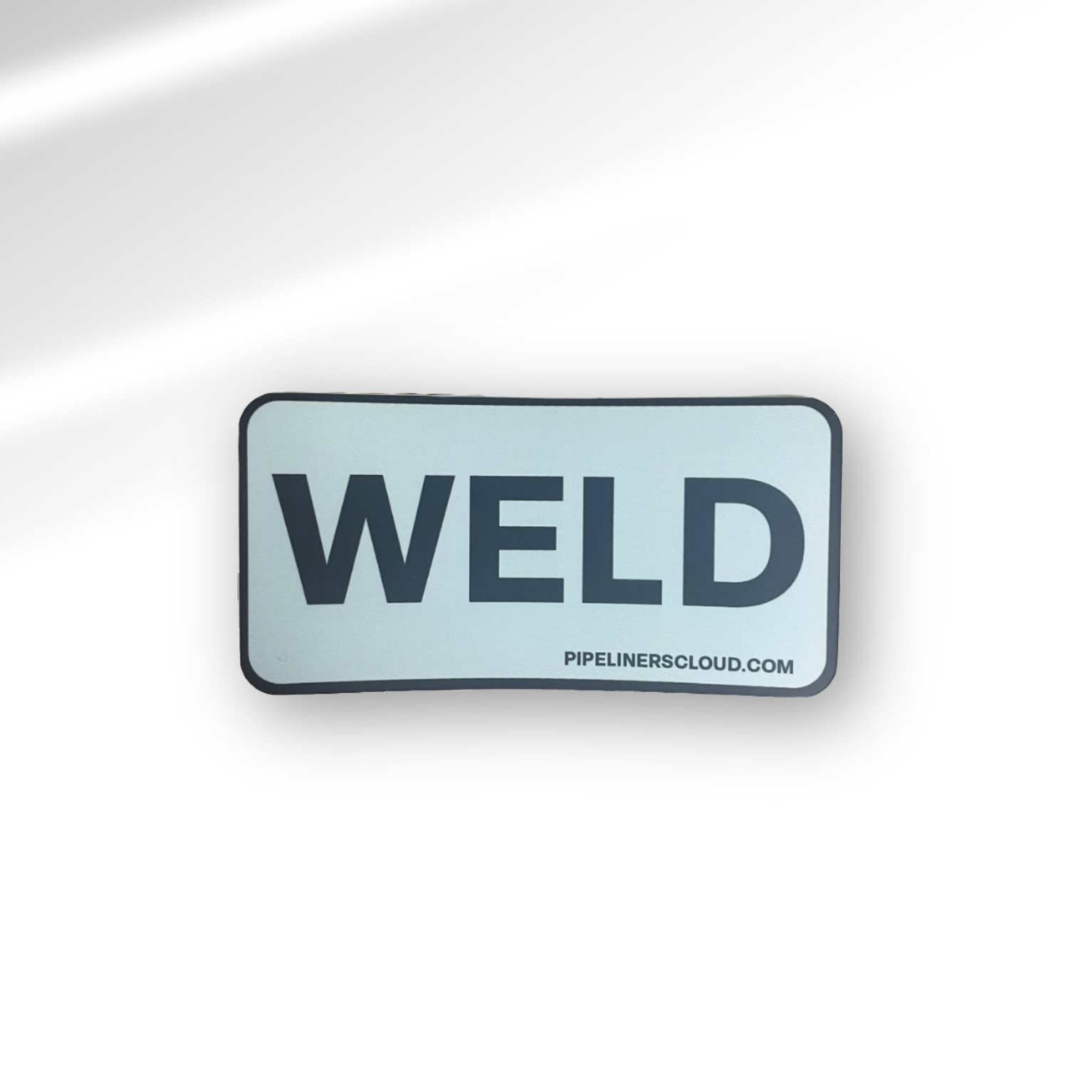 WELD STICKER BLUE